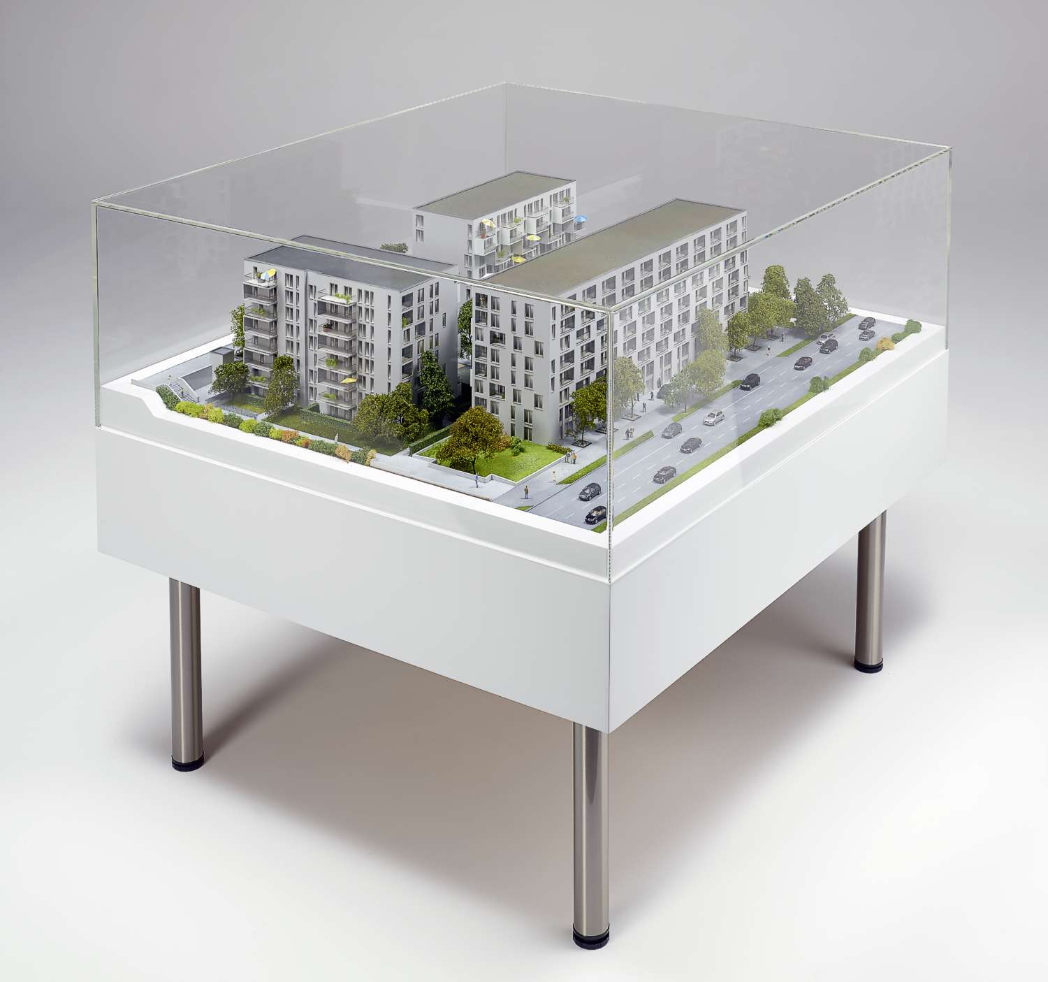 Architekturmodellbau für Messe, Vertrieb und Ausstellung.